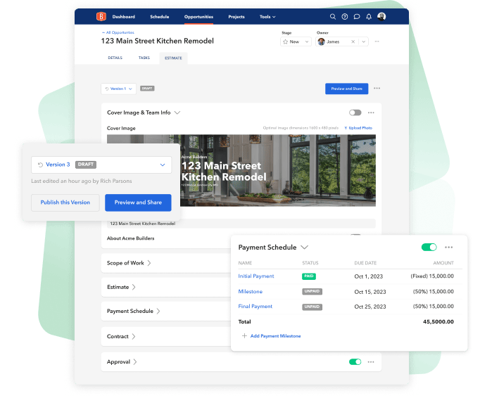 Construction Proposal Software | BuildBook